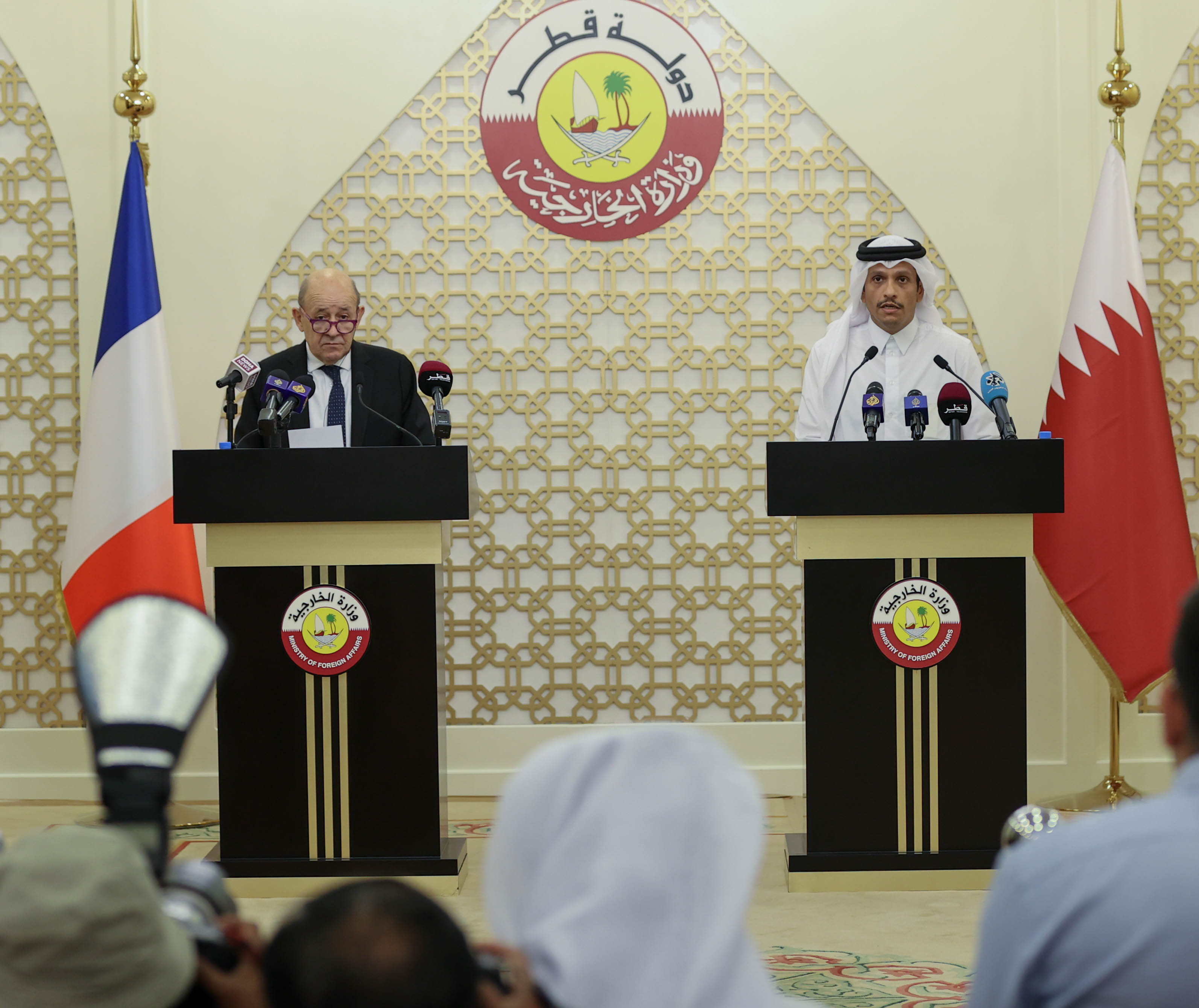 Deputy Prime Minister and Minister of Foreign Affairs: Qatar-France ...