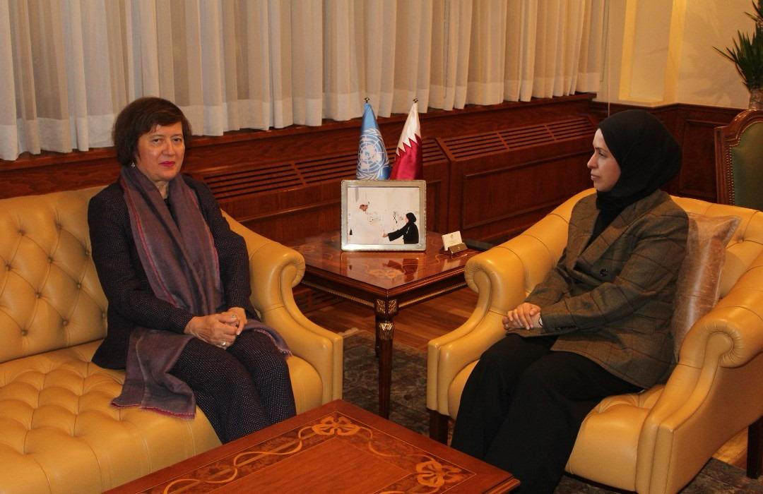 Qatar's Permanent Representative to UN Meets UN Special Coordinator for ...
