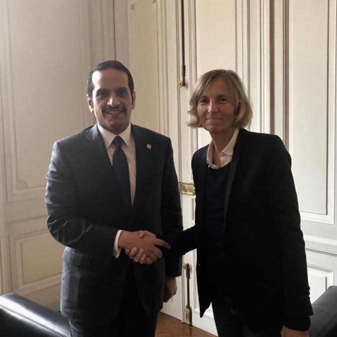 Foreign Minister Meets Chairman of Foreign Affairs Committee of French ...