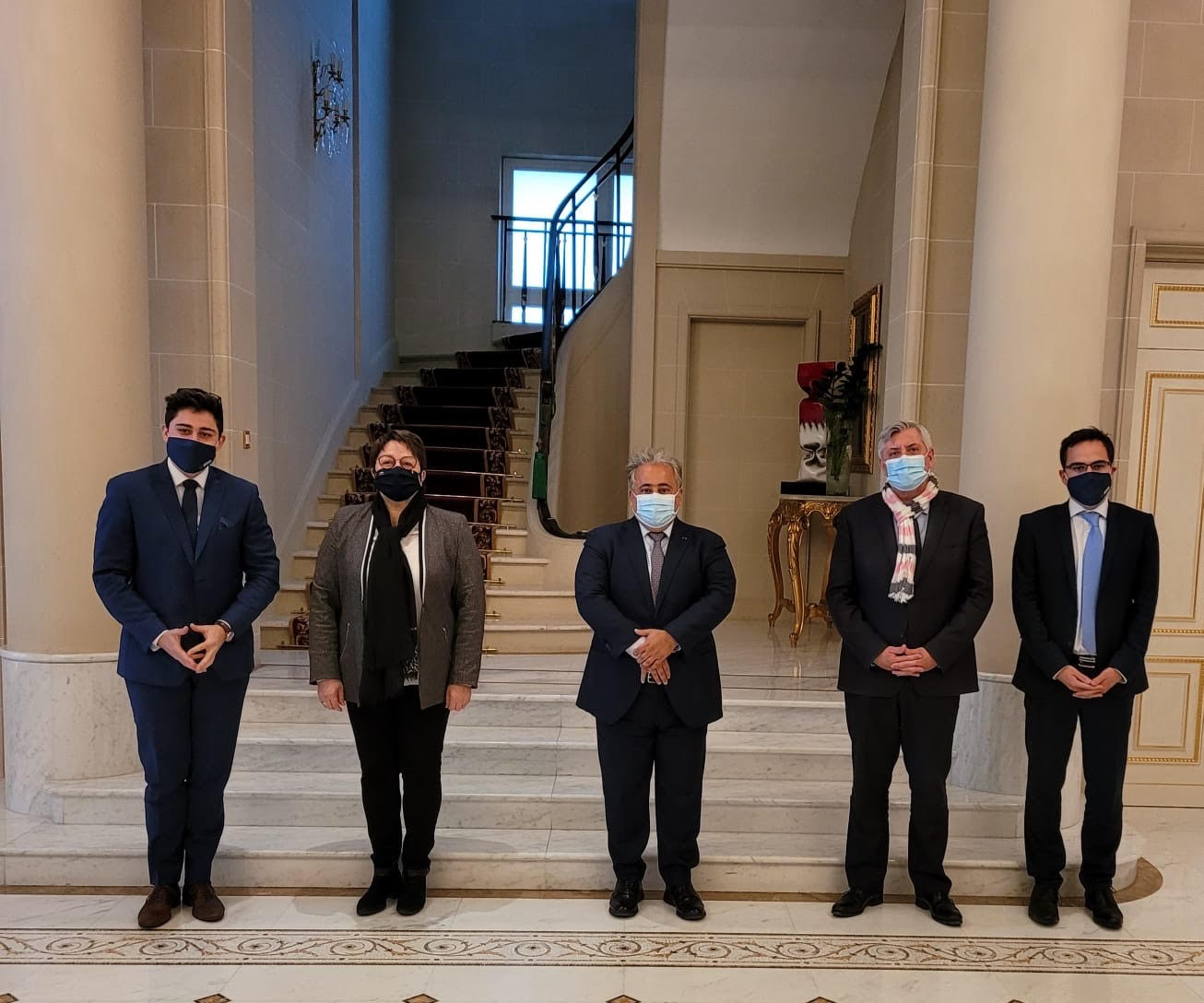 Qatar's Ambassador to France Meets Delegation of French-Qatari ...