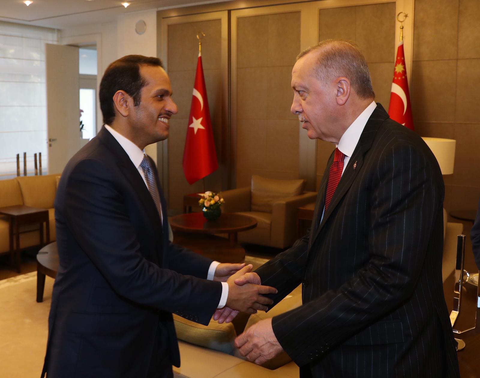 Turkish President Meets Deputy Prime Minister and Minister of Foreign ...
