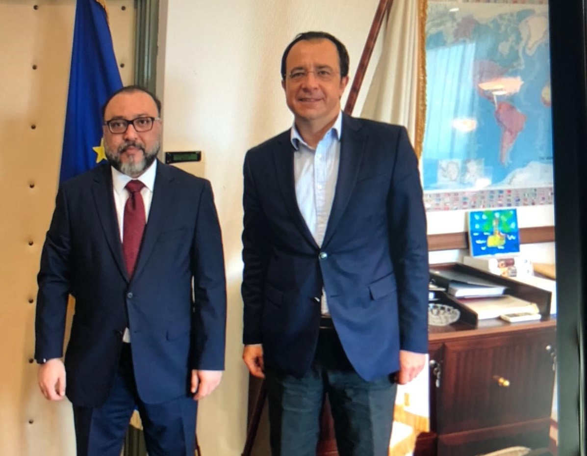 Foreign Minister of Cyprus Meets Qatar's Ambassador