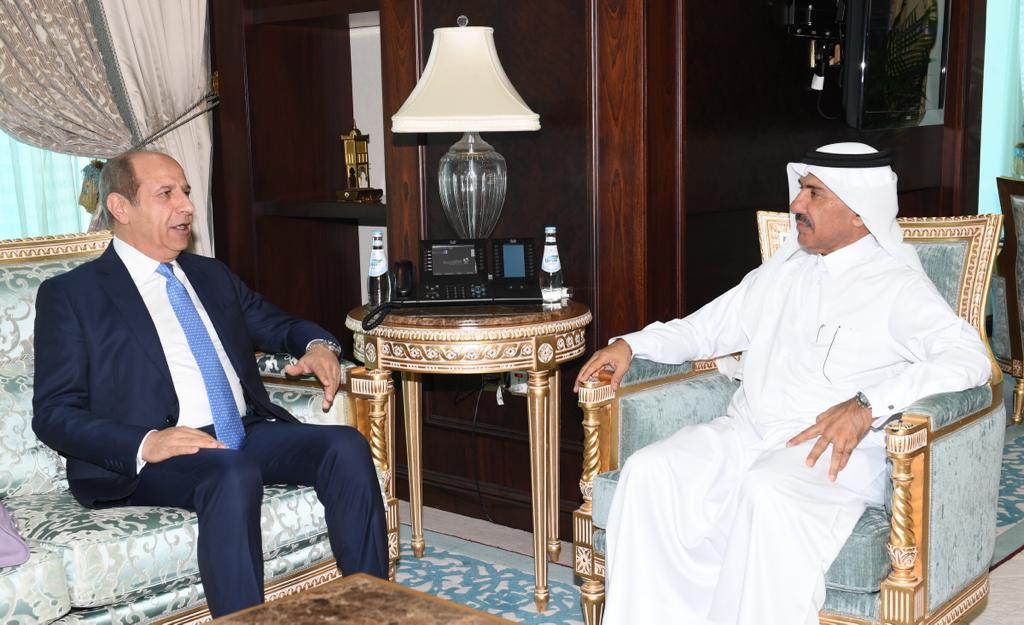 HH the Amir Receives Written Message from King of Jordan