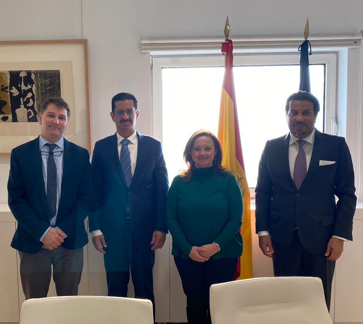 Director of the Department of Policy Planning Meets with Spanish Officials
