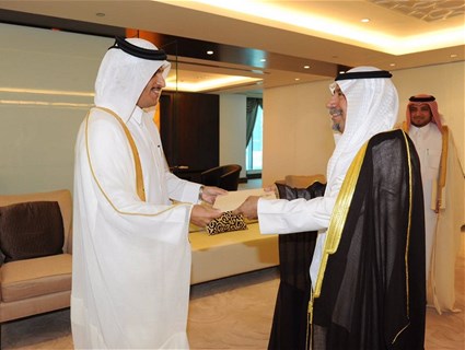 HE Foreign Minister Receives Copy of Credentials of Kuwait's Ambassador
